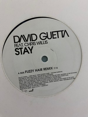David Guetta -Stay RMX 12” Vinyl Record (electro House) | eBay