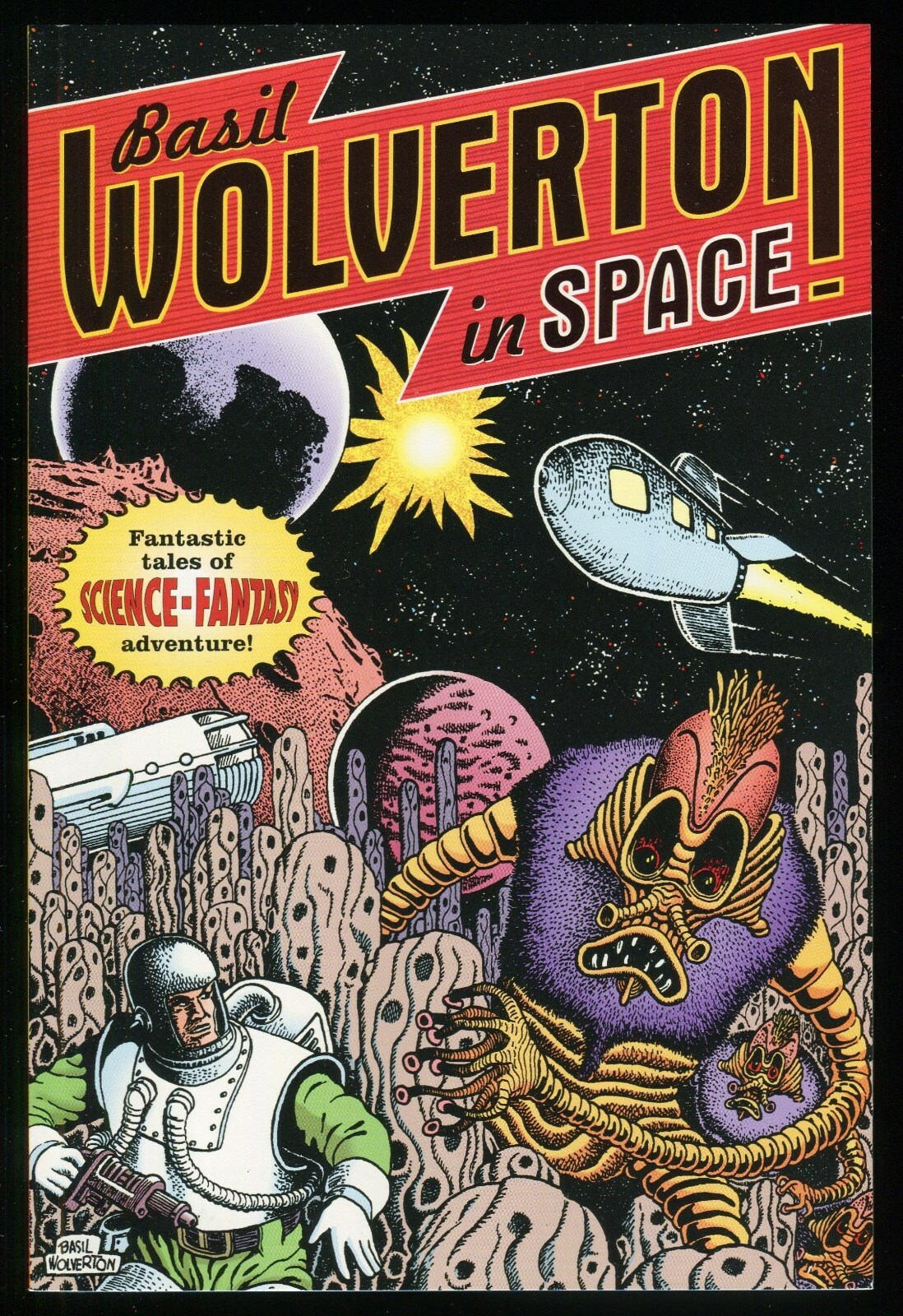 Basil Wolverton in Space Trade Paperback TPB Spacehawk Meteor Morgan ...
