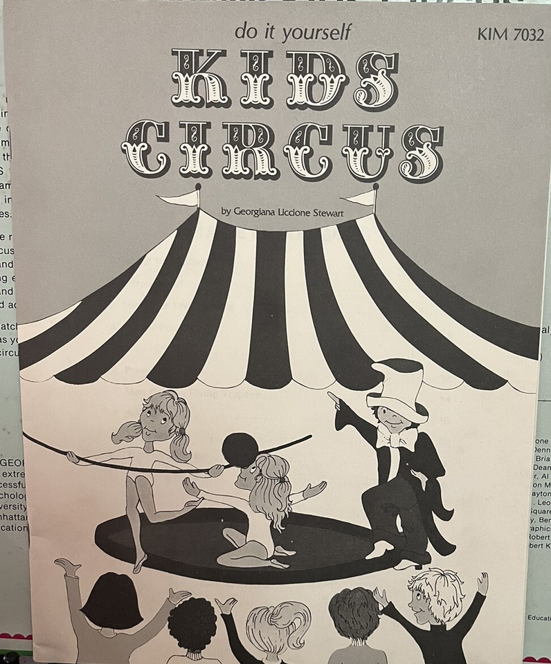 Kimbo Educational Records Do It Yourself KIDS CIRCUS Vinyl LP 1980 ...