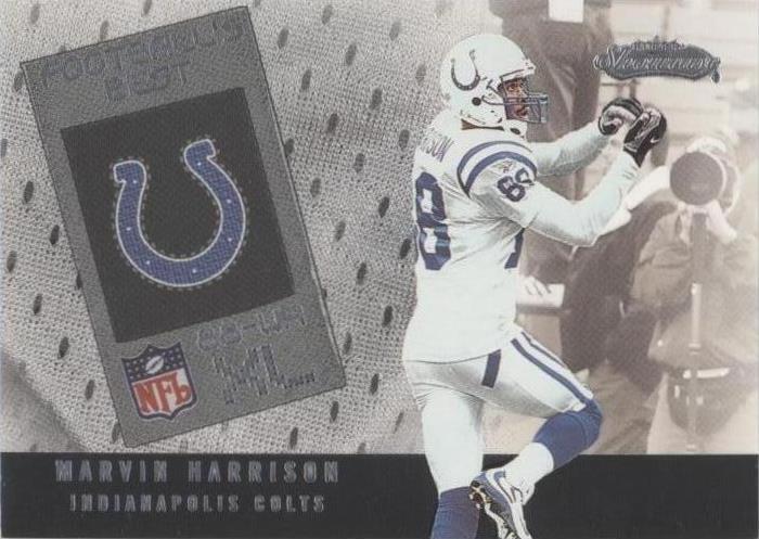 2002 Fleer Showcase - Football's Best Marvin Harrison #30 FB /799 for ...
