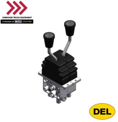Del Hydraulics D14-1221-2B-01, Stackable Feathering Valve- 2 Position ...