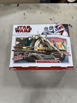 Star Wars Corporate Alliance Tank Droid Clone Wars 2009 Complete SH | eBay