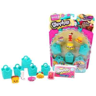 Shopkins Season 3 5 Pack (w/ Hidden Shopkin) - New In Box | eBay