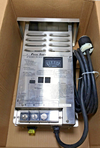 NEWMAR PHASE THREE PT-24-13 Three Stage Smart Charger 24 VDC / 13 A ...