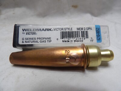 Weldmark by Victor WEM 2-GPN Propane & Natural Gas Tip | eBay