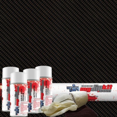 MYDIPKIT Hydro Dipping Water Transfer Print KIT CF-00-22 Lt Gold/Clear ...