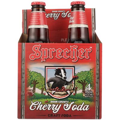 Sprecher Cherry Soda 4 Pack 64 fl oz (Pack Of 6) | eBay