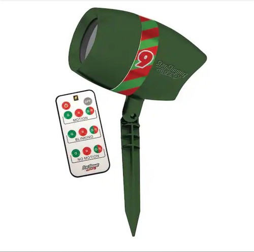 Star Shower Ultra 9-Pattern Christmas Projector Light with Remote, 8 ...