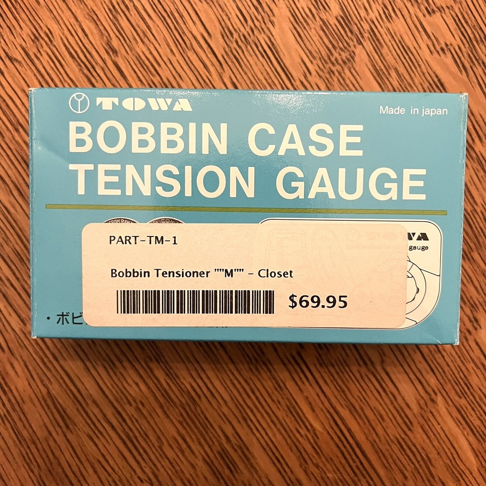 Towa Bobbin Case Tension Gauge TM-3 for "M" size bobbin cases made in ...