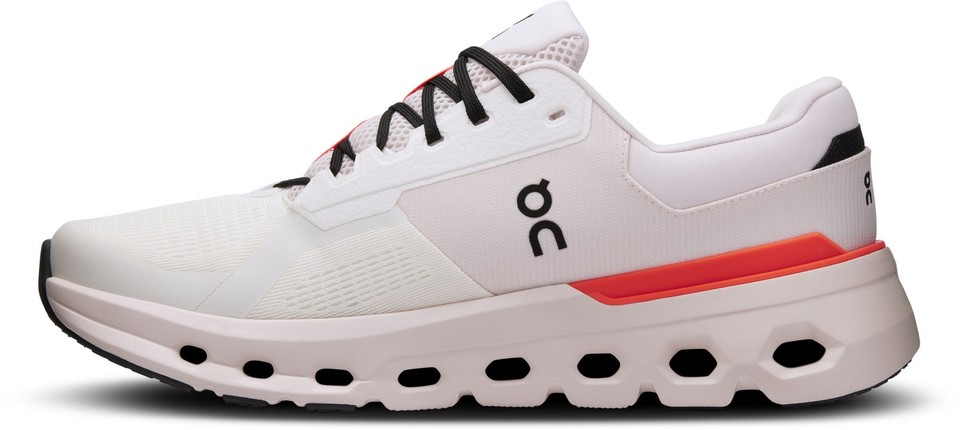 Men's On Brand White/Orange Cloud Cloudrunner 2 OC Running Shoes 2024 ...