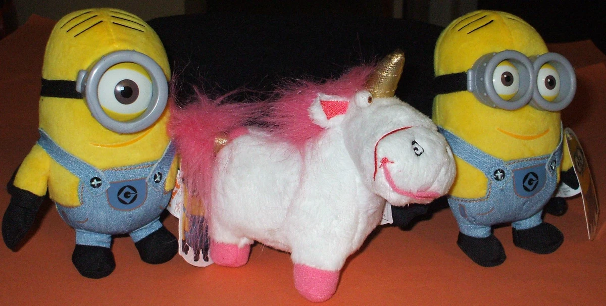 Fluffy Unicorn Despicable Me Toy