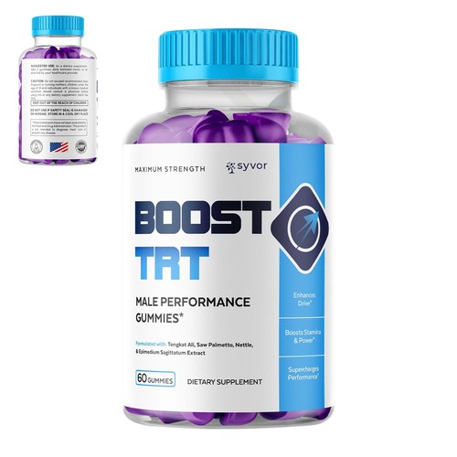 1/2/3Pack Boost TRT Male Gummies Advanced Vitamin Formula Supplement 60 ...