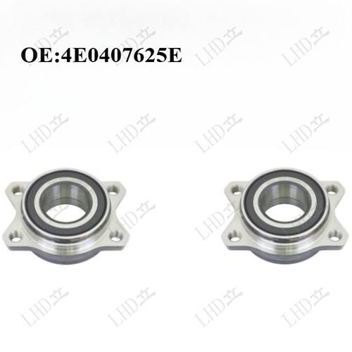2Pcs 4E0407625E Front Wheel Hub Bearing For Audi R8 2008-2015 S8 2007 ...