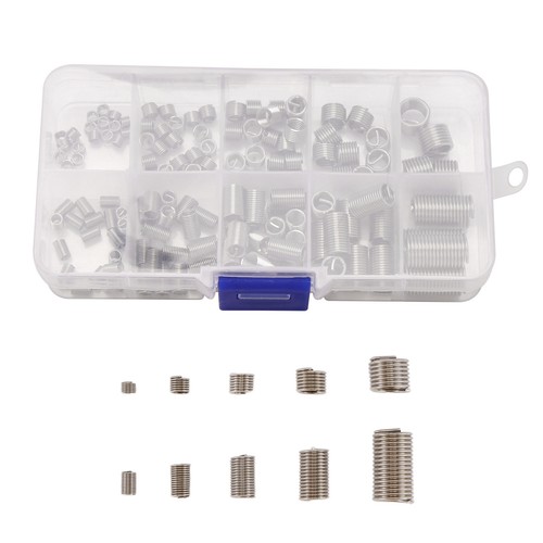 150 PièCes Inserts de RéParation de Filetage M3 M5 M6 M8 Acier ...