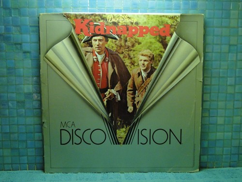 RARE Kidnapped Walt Disney DiscoVision 2 Disc Set Laserdisc -EXTRA LDs ...