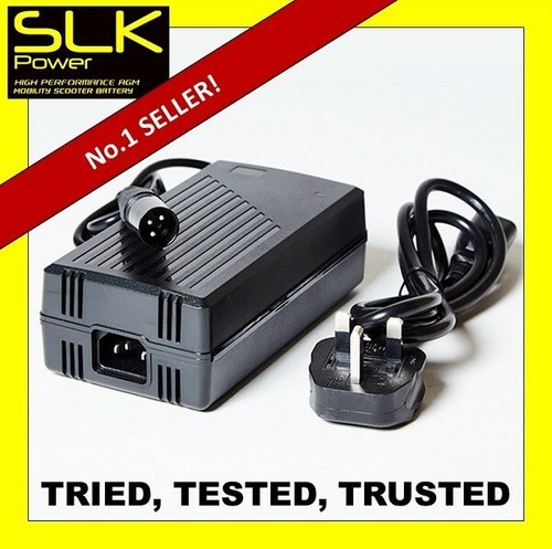 24v MOBILITY SCOOTER CHARGER KYMCO PRIDE PRO RIDER SHOPRIDER ROMA ...
