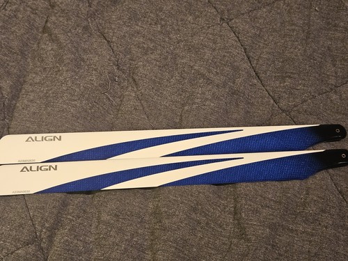 Buy Align Hd380b 380 Carbon Fiber Blades Blue T-rex 470l online | eBay