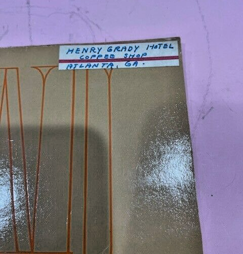 2465.1 - 1950's Henry Grady Hotel Paradise Room Menu, Atlanta Ga. | eBay