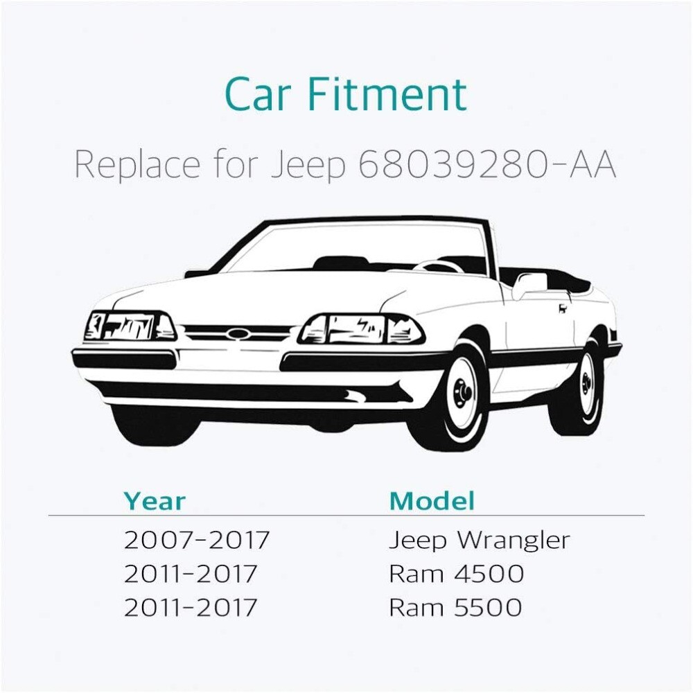 50Pcs Black Clip 68039280AA Clip Replacement Clips For Car | eBay