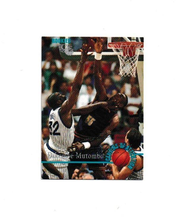 1995 Classic Rookies - Dikembe Mutombo #106 Silver Signatures for sale ...