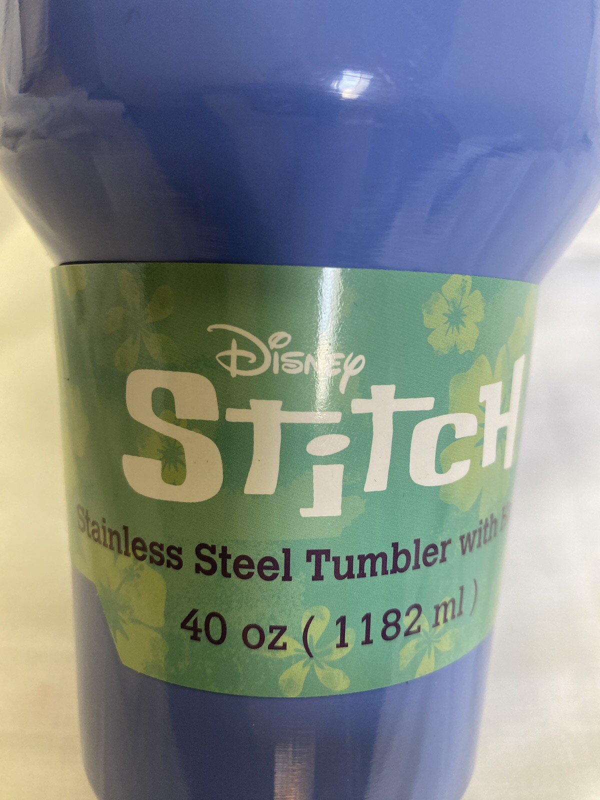 Disney Lilo & Stitch Halloween Boo Purple Steel Tumbler w Straw NEW ...