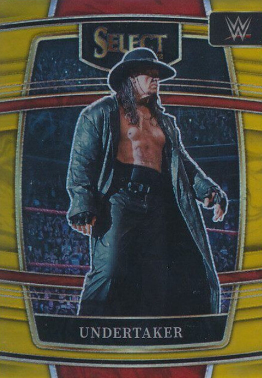 2022 Panini Select WWE - Concourse Gold Prizm #30 Undertaker /10 for ...