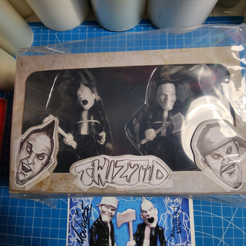 Twiztid proto Sold Out Figures 15/50 made icp insane clown posse madrox ...