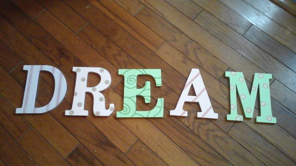 Dream Bedroom Letters