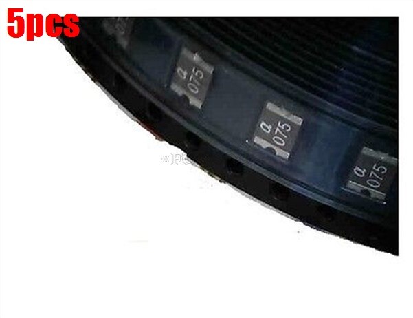 5Pcs Smd Pptc Resettable Auto Recovery Fuse 1812 MSMD075-13.2V 0.75A ...