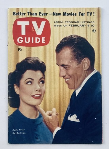 TV Guide Magazine February 4 1956 Judy Tyler Southern Minnesota Ed. No ...