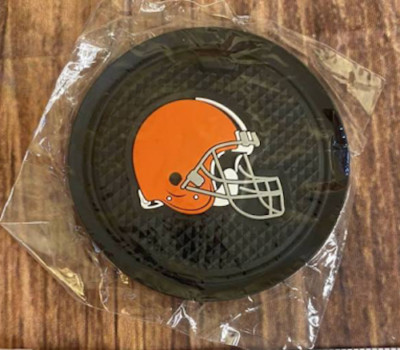 Cleveland Browns Logo Round Car Truck Cup Holder Coaster Insert | eBay