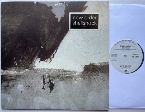 NEW ORDER Shellshock 1986 US A&M White Label PROMO 12" Dub Version JOY ...