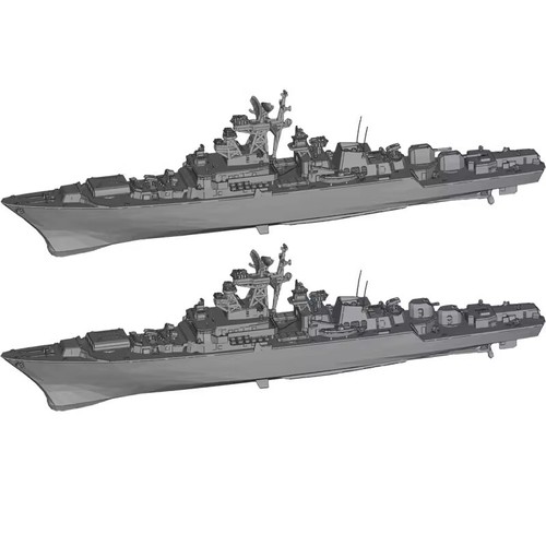 3D Printed 1/700/1250/2000 Soviet Type 1135 Krivak Frigate Unpainted ...