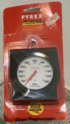 VINTAGE Pyrex -Oven Thermometer 1996 NEW Collectors Item Sealed In ...