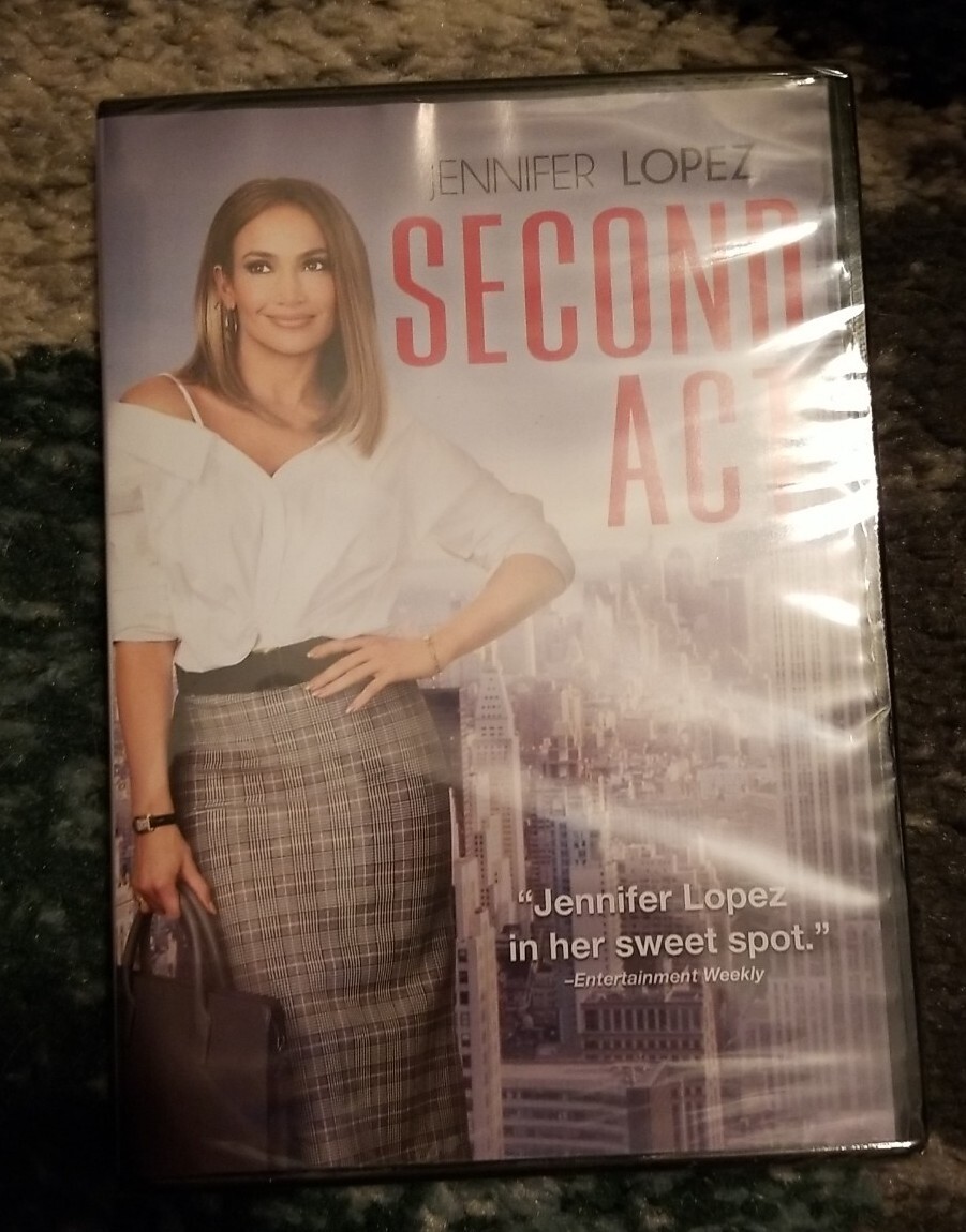 Second Act (DVD, 2019, Universal) Jennifer Lopez/Leah Remini/Vanessa ...