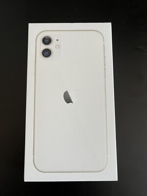 Apple iPhone 11 Box Original Retail Packaging White - Box Only | eBay