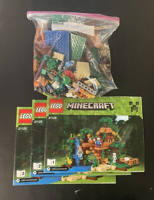 LEGO Minecraft The Jungle Tree House (21125) - Complete Set ...