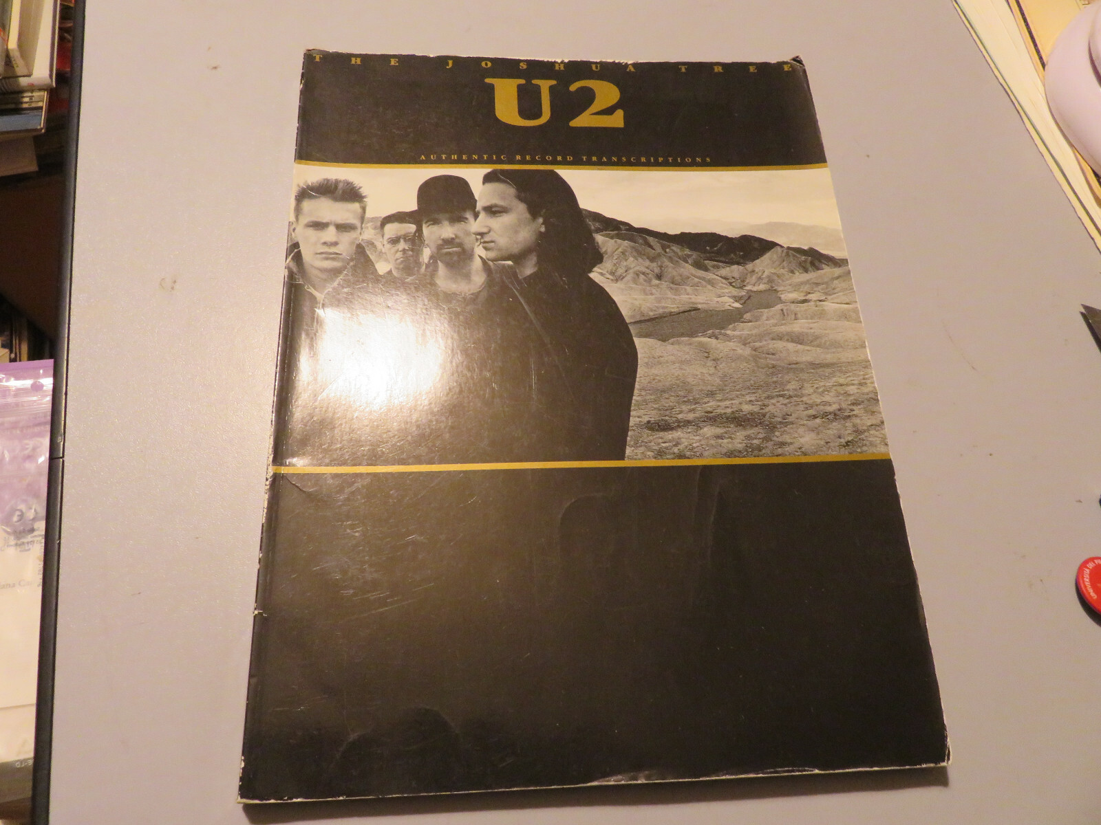 Songbook U2 The Joshua Tree - Lunettes Record Transcription Testi Et ...