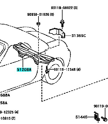 Toyota MR2 Roadster Pre Facelift 99-02 Genuine Toyota Rear Subframe ...