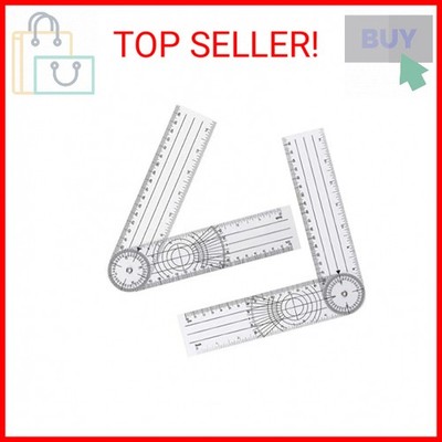 Plastic Goniometer Clear Quick Angle Protractor Angle Finder Angle ...