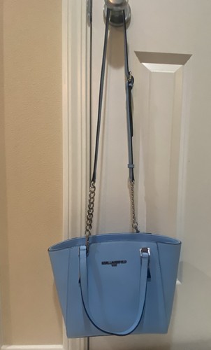karl lagerfeld women bags crossbody Handbags Powder Blue | eBay