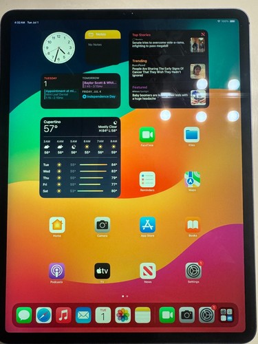 Apple iPad Pro 12.9-inch (3rd generation) A2014 256 GB, Wi-Fi + 4G, 12. ...