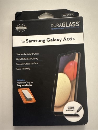WriteRight DURAGLASS Tempered Glass Screen Protector Samsung Galaxy ...