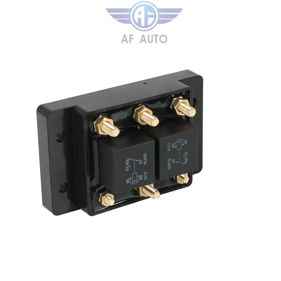 MVP Tarp and Winch Motor Snow Plow - Forward & Reverse Relay Module Six ...