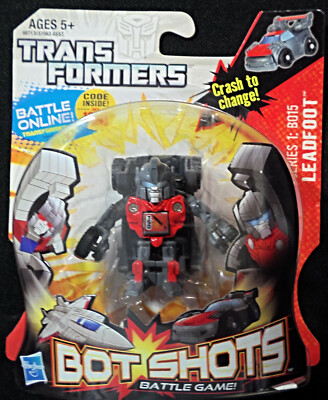 2012 Hasbro Transformers Super Bot Shots Battle B015 Autobot Leadfoot ...
