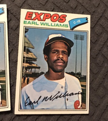1977 Topps Baseball Expos Earl Williams Card # 223 (a) | eBay