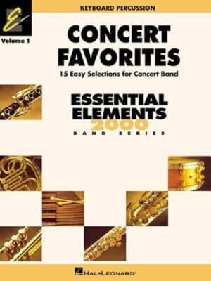 Concert Favorites Vol. 1 - Keyboard Percussion: Essential Elements Band ...