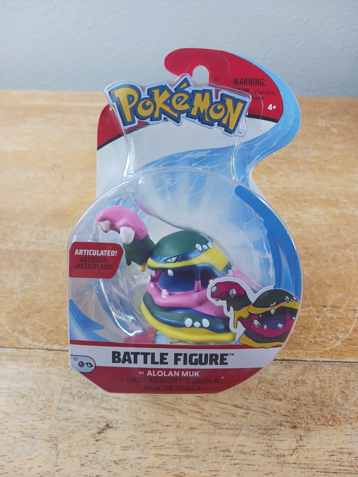 Pokemon 3 Inch Alolan Muk Articulated Battle Action Figure | eBay