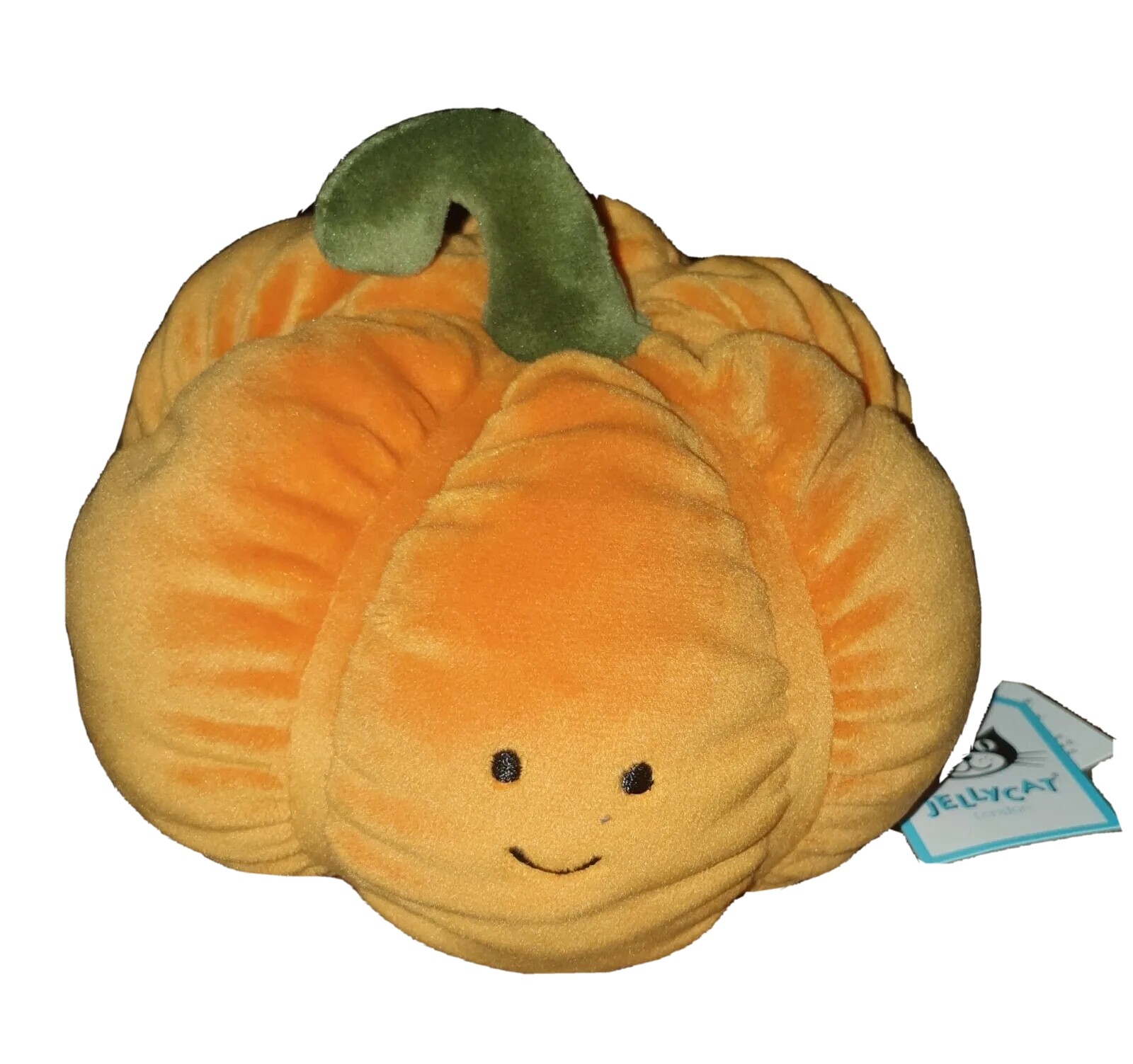 Jellycat Amuseable Vivacious Pumpkin Soft Toy Comforter Orange for sale ...