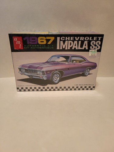 Amt 1967 Chevy Chevrolet Impala SS Model Kit 1/25 scale amt1981M/12 new ...